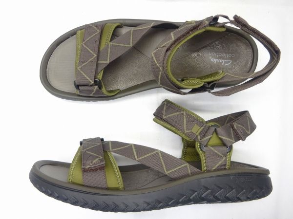 クラークスCLARKSクラークス WESLEY TRAIL 【Gワイズ】 71722 BROWN COMBI｜男の大きな靴の専門店 ビッグ・ビー